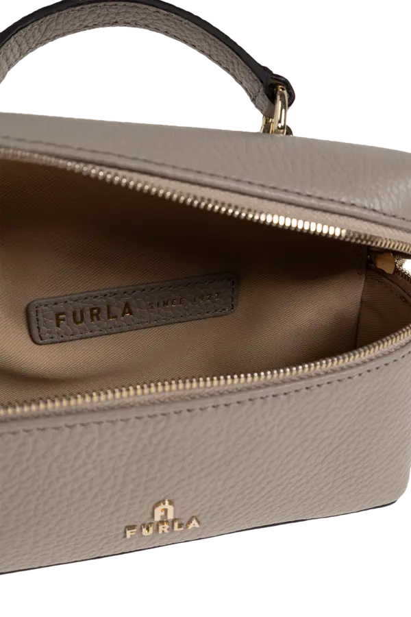 Furla Camelia Micro’ Leather Bag