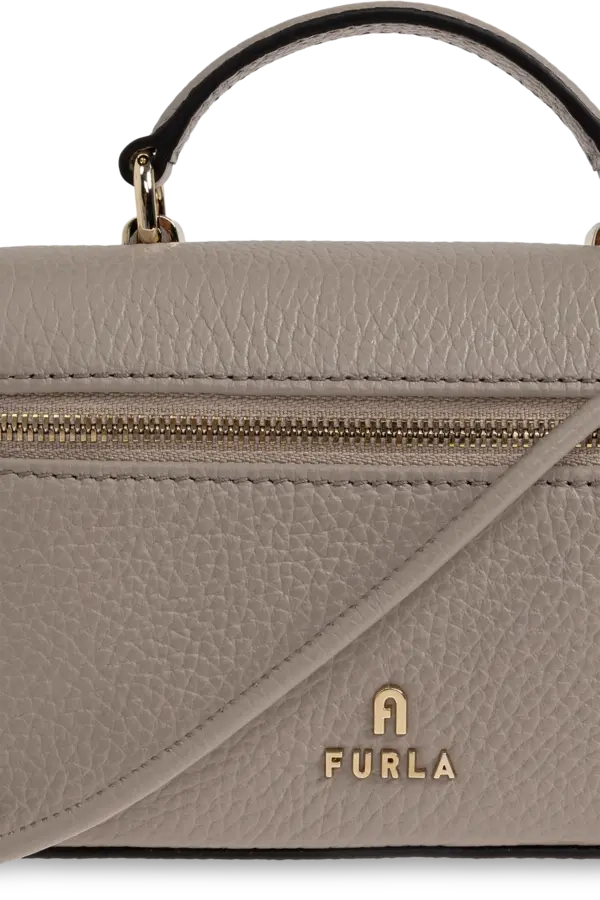Furla Camelia Micro’ Leather Bag