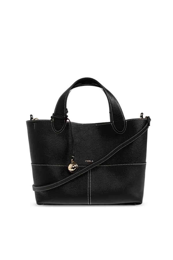 Furla Primrose M' Leather Bag - Black