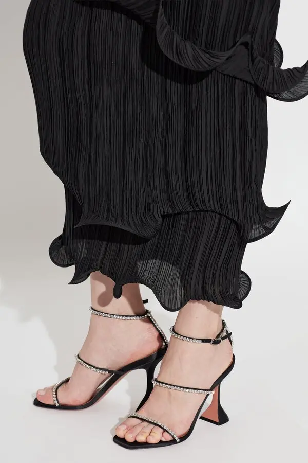 Amina Muaddi Gilda’ Heeled Sandals