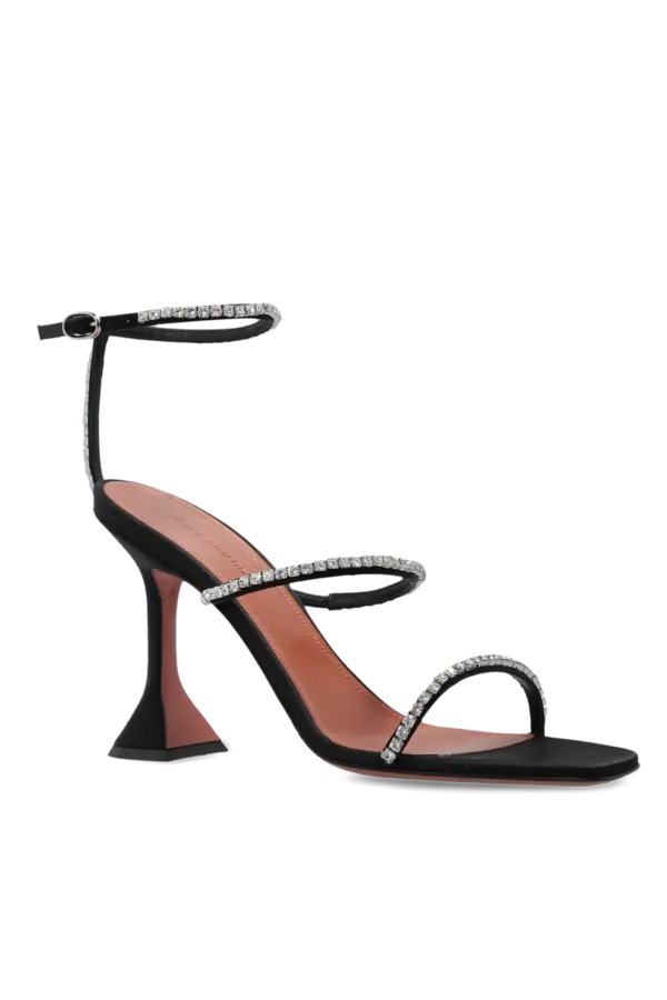 Amina Muaddi Gilda’ Heeled Sandals