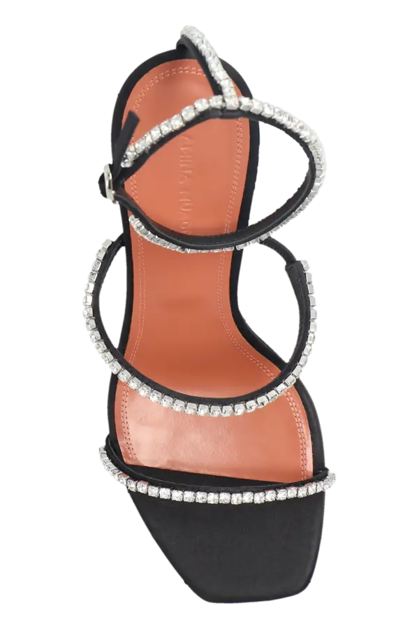 Amina Muaddi Gilda’ Heeled Sandals