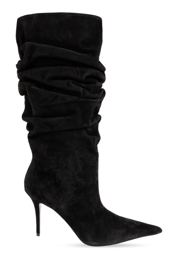 Amina Muaddi Heeled Boots ‘anok - Black