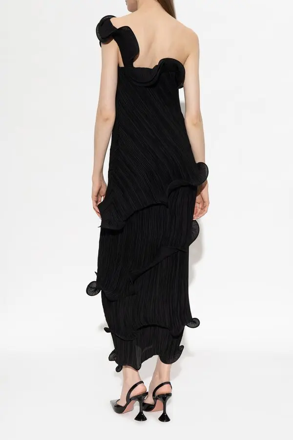Cult Gaia Payton Asymmetrical One-shoulder Maxi Dress