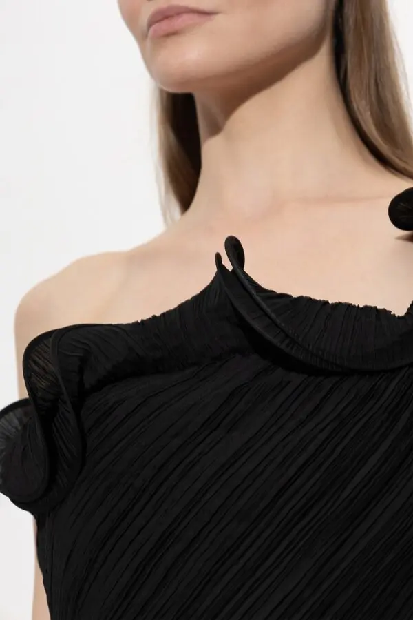 Cult Gaia Payton Asymmetrical One-shoulder Maxi Dress