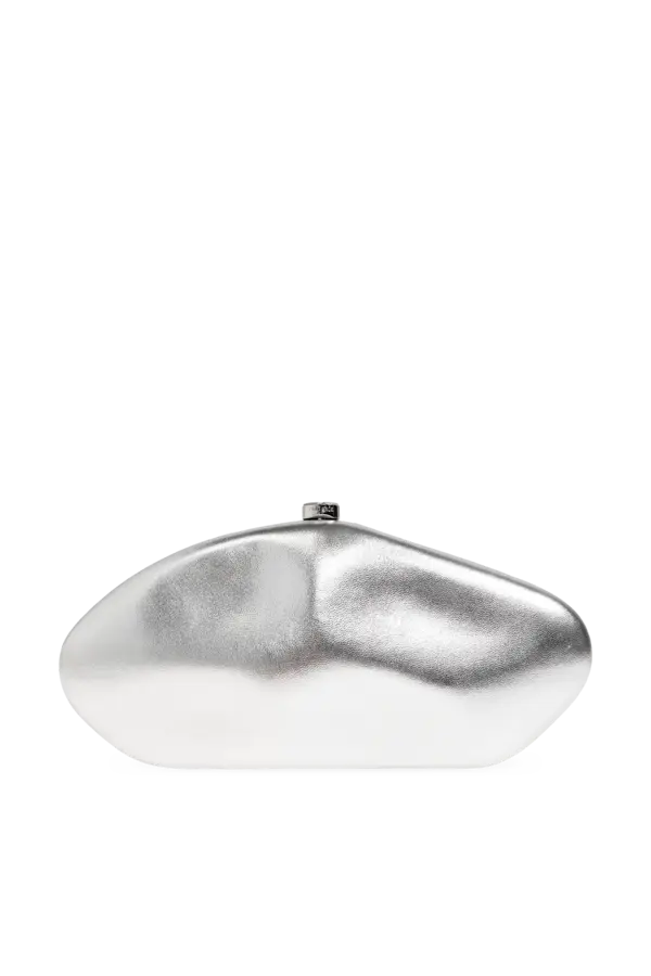 Cult Gaia Leather Clutch ‘the Caldera