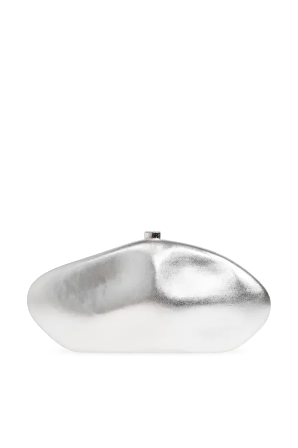 Cult Gaia Leather Clutch ‘the Caldera