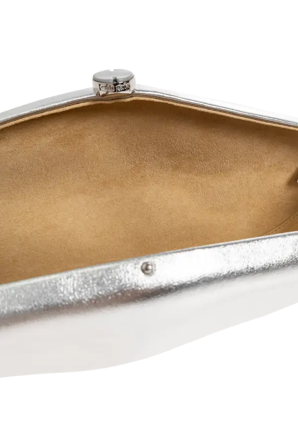 Cult Gaia Leather Clutch ‘the Caldera