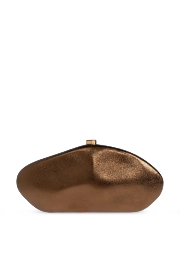 Cult Gaia Leather Clutch ‘the Caldera