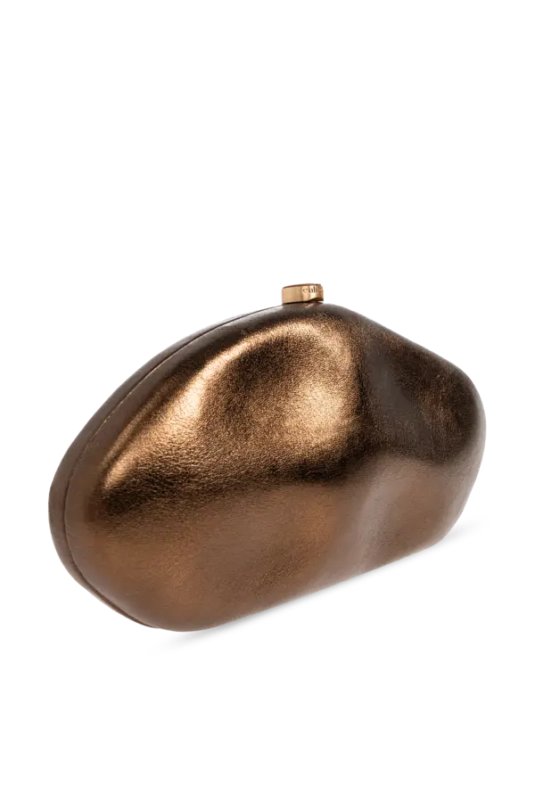 Cult Gaia Leather Clutch ‘the Caldera