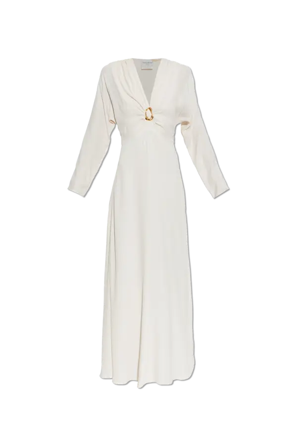 FORTE_FORTE Long Sleeve Dress - Cream