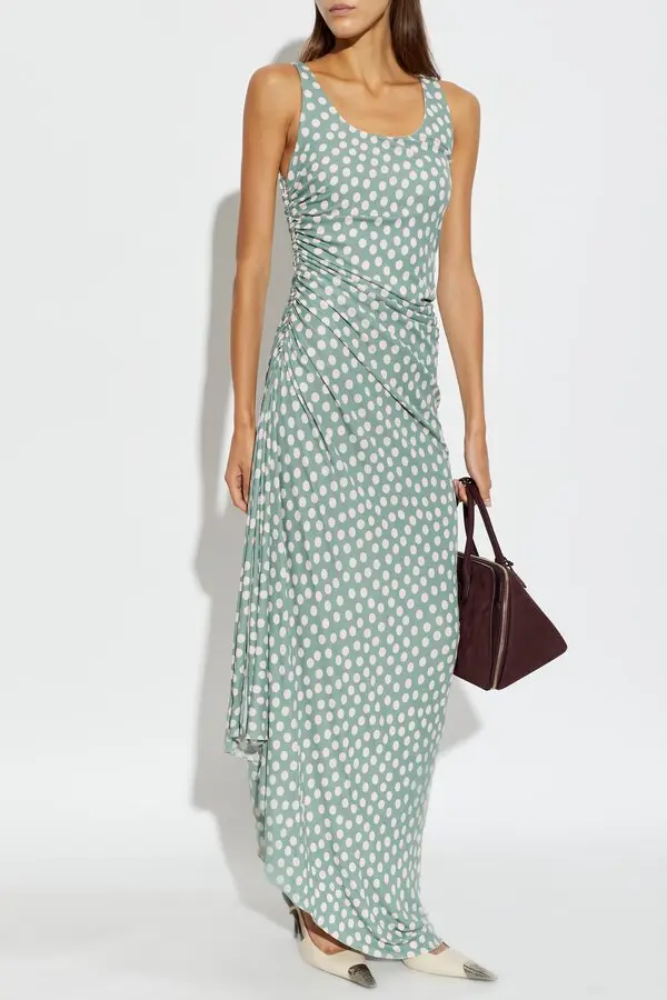 Alaïa Polka Dot Dress