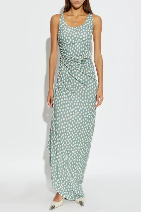 Alaïa Polka Dot Dress