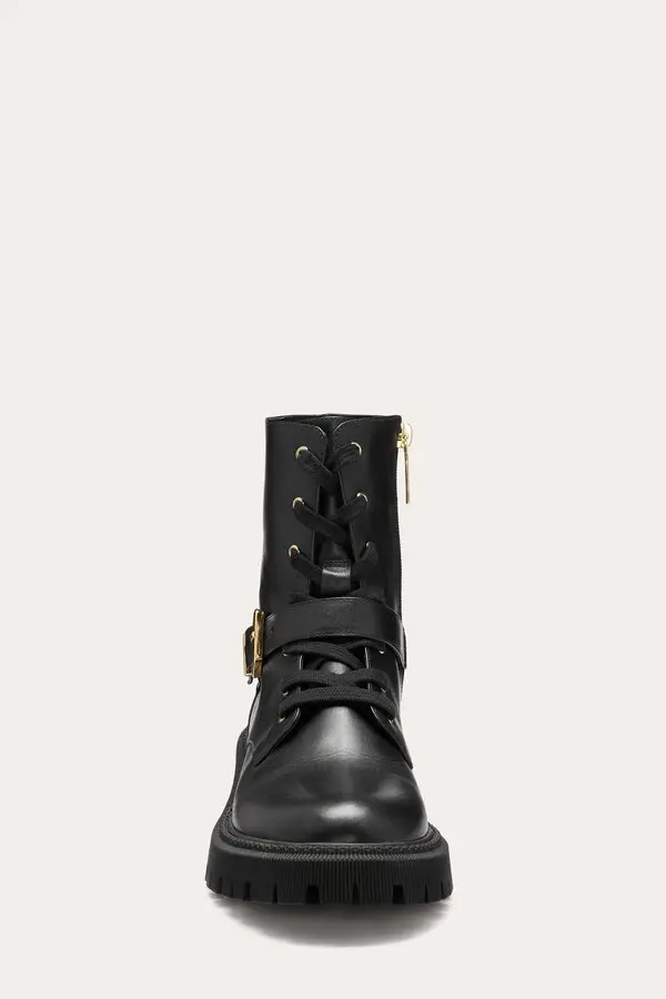 Ramy Brook Juliette Buckled Combat Boot