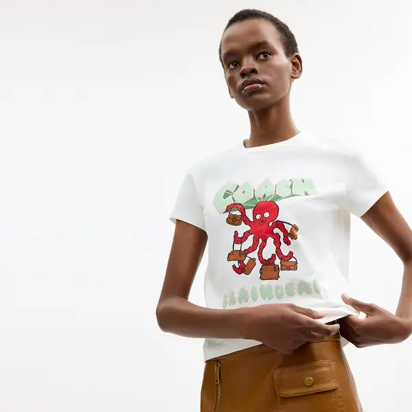 COACH OUTLET Brain Dead Octopus 90s T-shirt