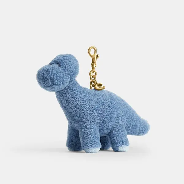 COACH OUTLET Rexy 10th Birthday Buddy Dinosaur Bag Charm In Shearling