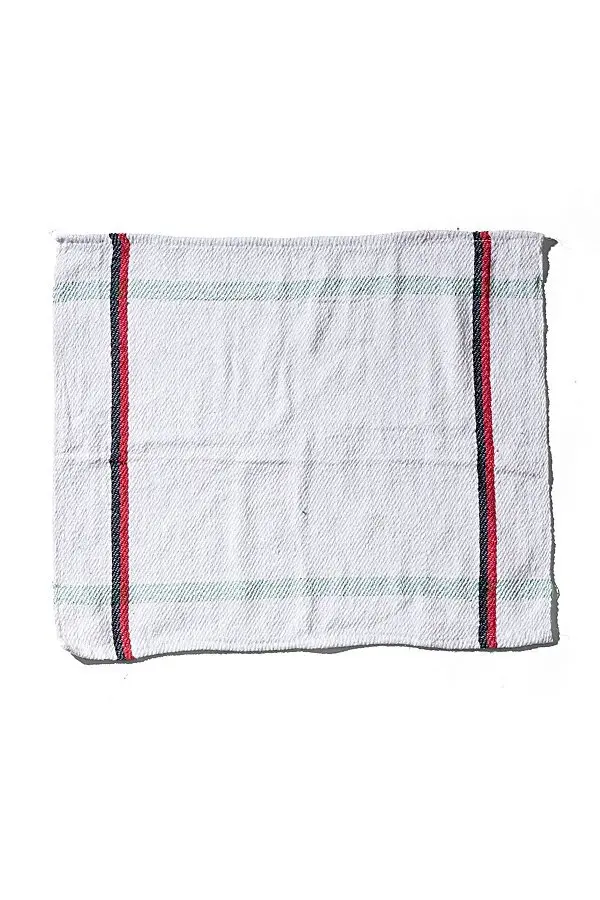 PUEBCO Red & Black Line Cloth - Brick