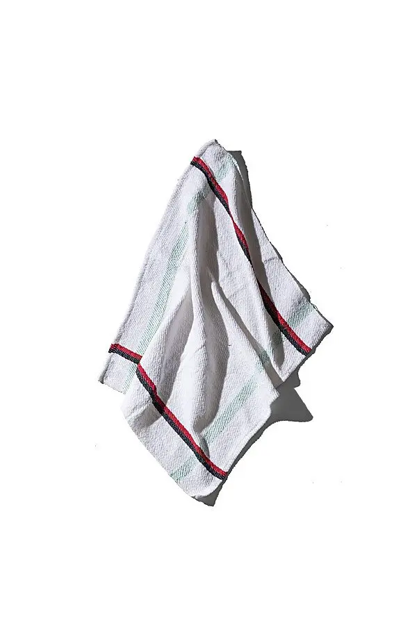 PUEBCO Red & Black Line Cloth - Brick