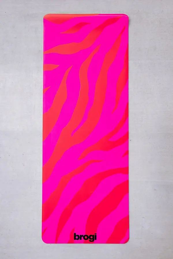 BROGI YOGA Rubber Yoga Mat - Multicolor