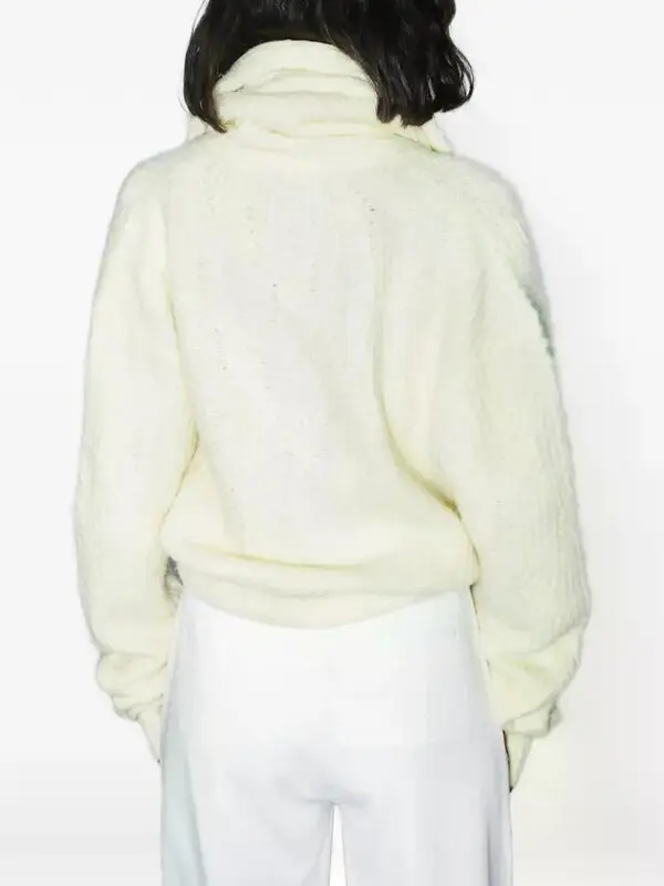 Hellessy Shawl-collar Wrap-effect Sweater