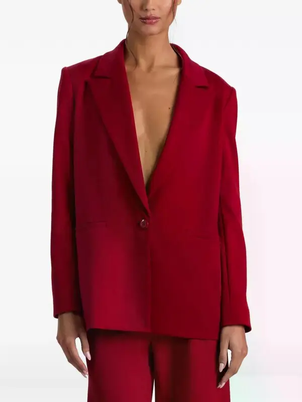 Alice + Olivia Denny Notch-collar Blazer