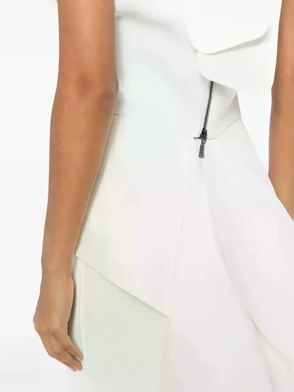 Maticevski Panelled Zip-up Blouse