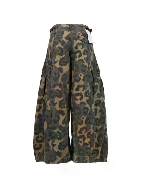 R13 Siouxsie Leopard-print Cargo Pants