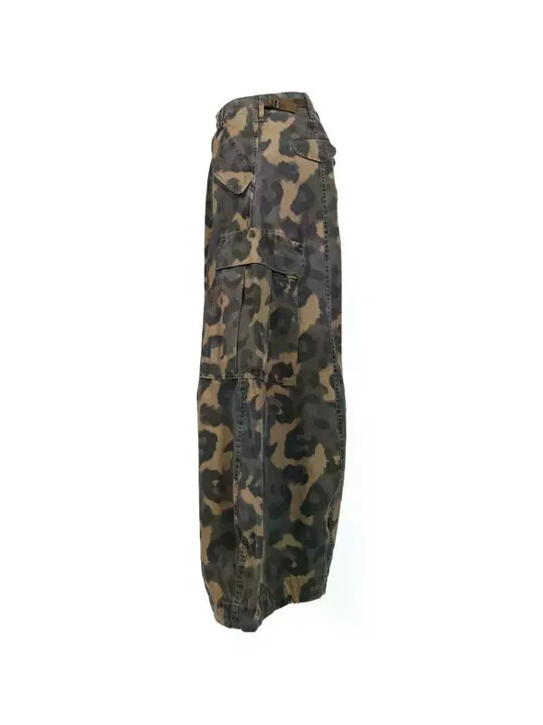 R13 Siouxsie Leopard-print Cargo Pants
