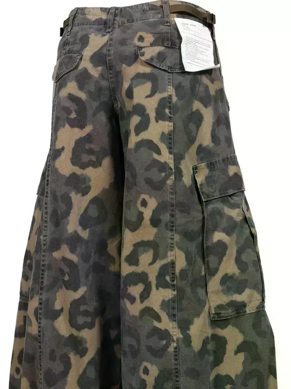 R13 Siouxsie Leopard-print Cargo Pants