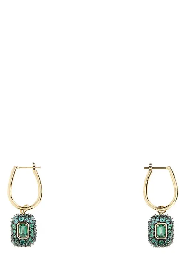SWAROVSKI Pleated Drop Earrings