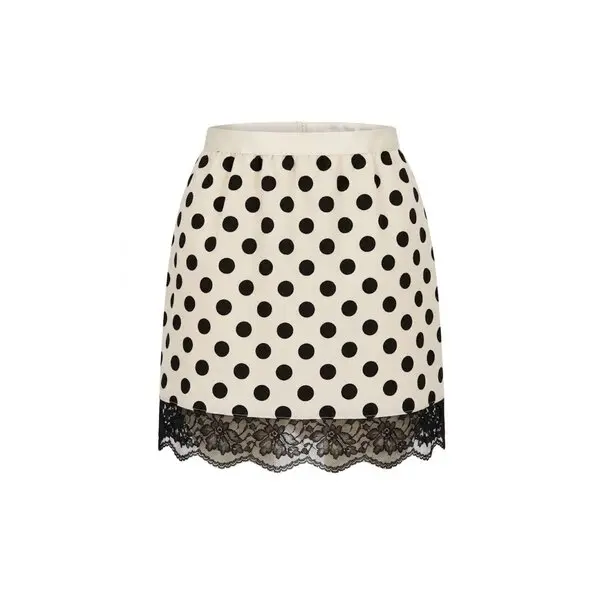 GLAM ON YOU Poisette Skirt - White