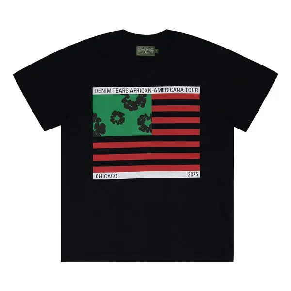 DENIM TEARS Chicago Pop Up T-shirt