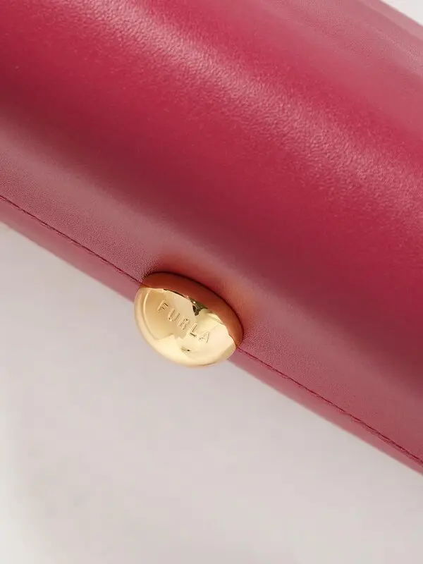 Furla Sfera Small Smooth Leather Handbag With Removable Strap