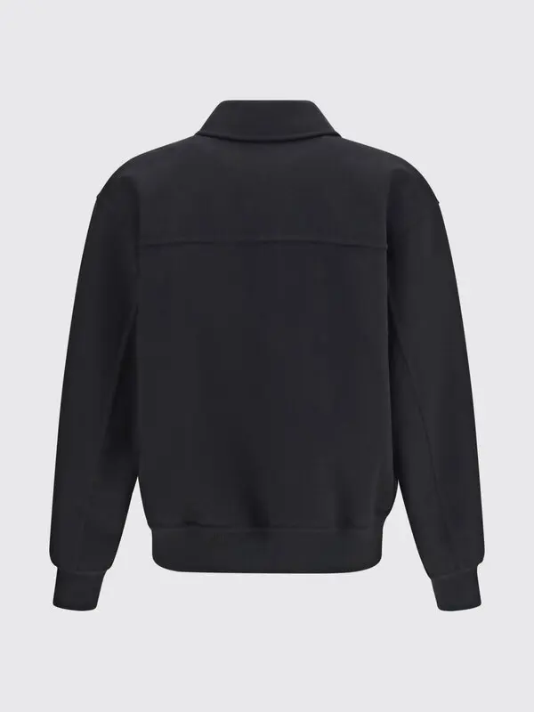 FERRAGAMO Wool Blend Bomber Jacket With Classic Collar