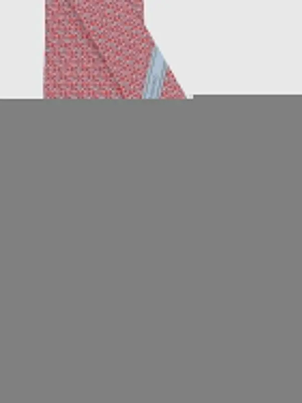 FERRAGAMO Pure Silk Tie With All-over Gancini Monogram Pattern