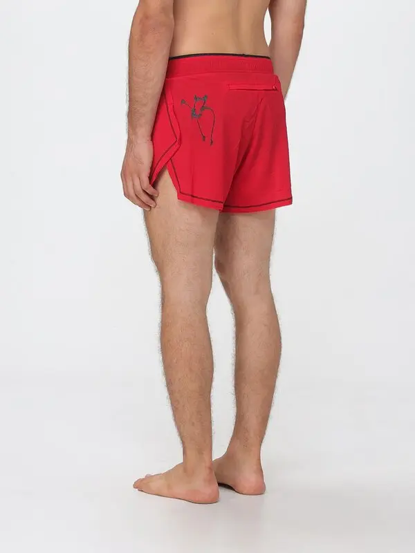 Y3 Ripstop Nylon Training Shorts With Skull Print