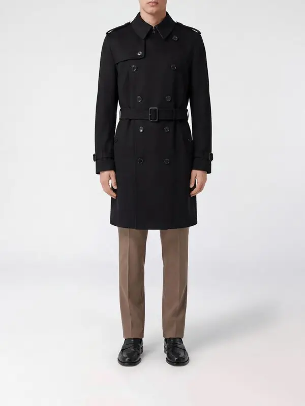 Burberry Double-breasted Pure Cashmere Coat