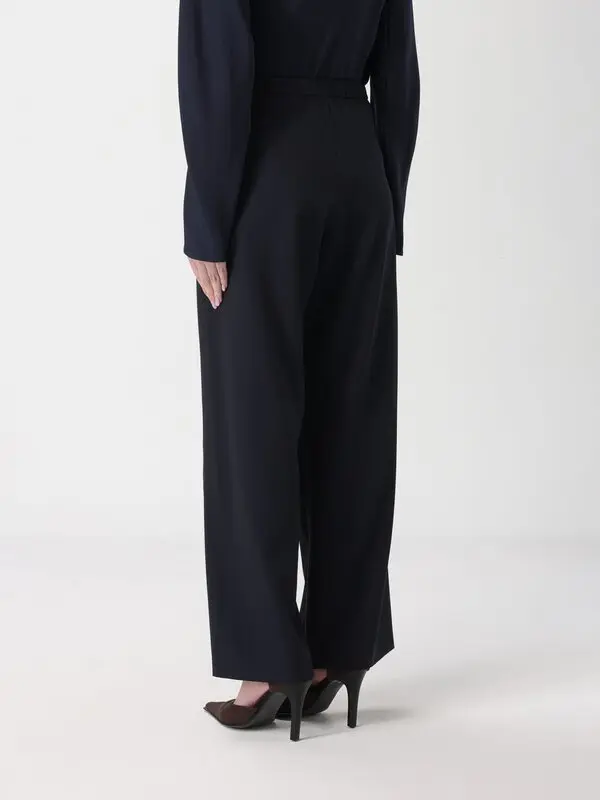 Max Mara Gabardine Wide-leg Trousers