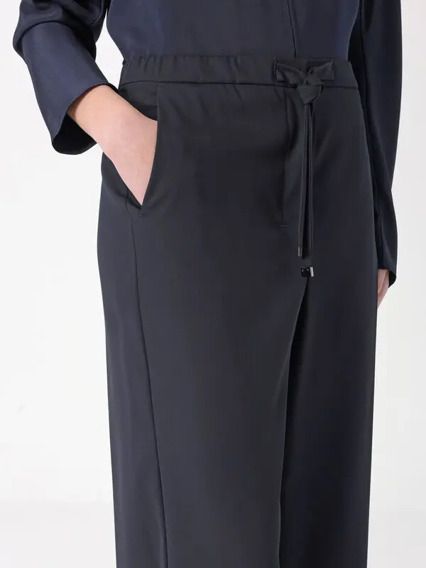 Max Mara Gabardine Wide-leg Trousers
