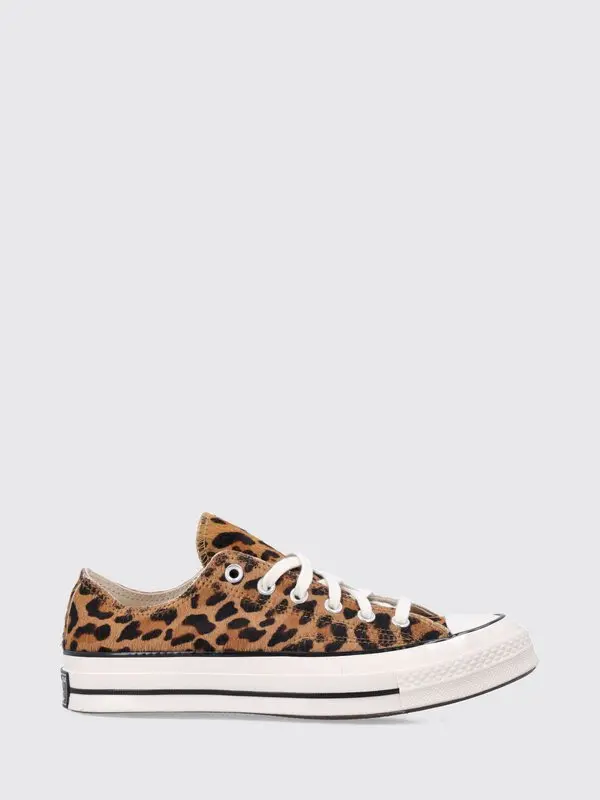CONVERSE Chuck 70 Ox Animal Print Pony Hair Low-top Sneakers - Brown