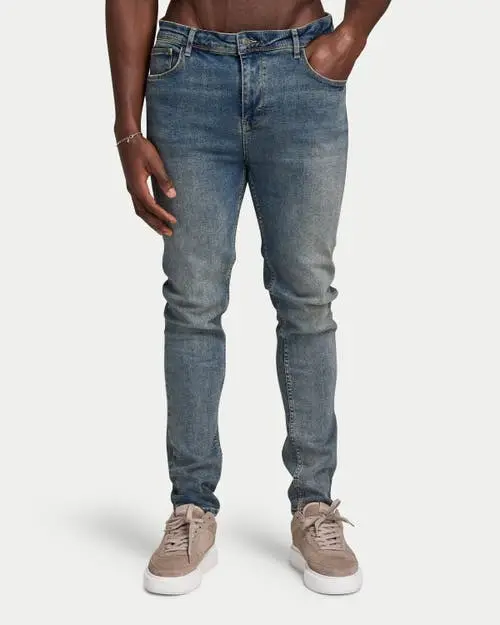 HERA Slim Fit Slim Fit Tapered Jeans - Blue Sand