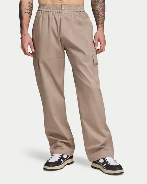 HERA Utility Relaxed Fit Cargo Trousers - Stone