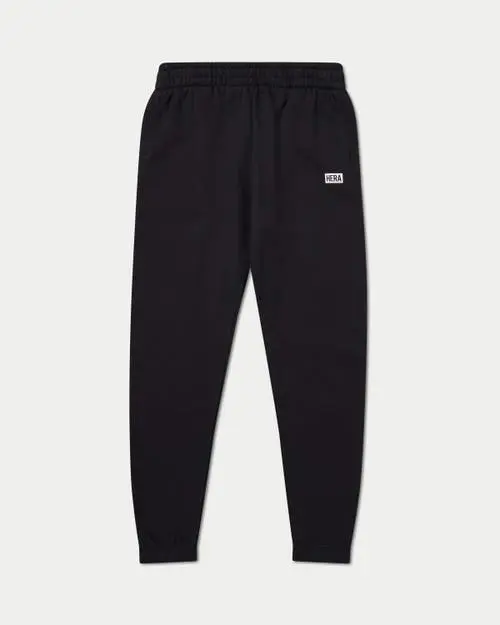 HERA Collective Mid Rise Slim Fit Joggers - Black