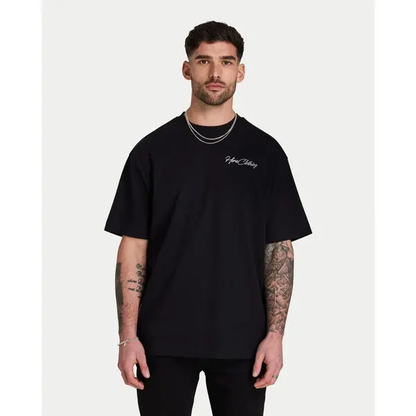 HERA Script Short Sleeve Oversized T-shirt