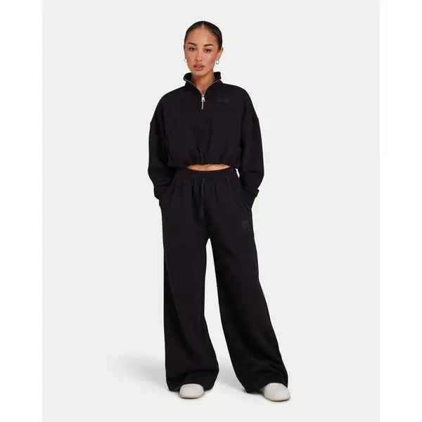HERA Collective Wide Leg Joggers - Black