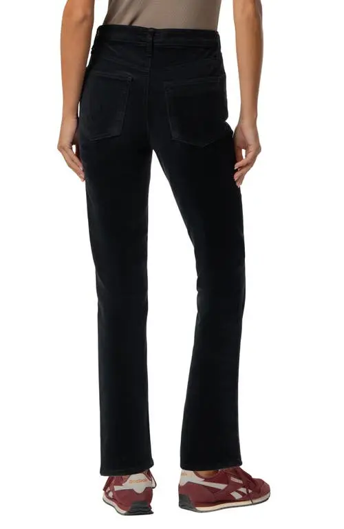 Kut From The Kloth Quinn Slim Straight Leg Corduroy Pants - Black