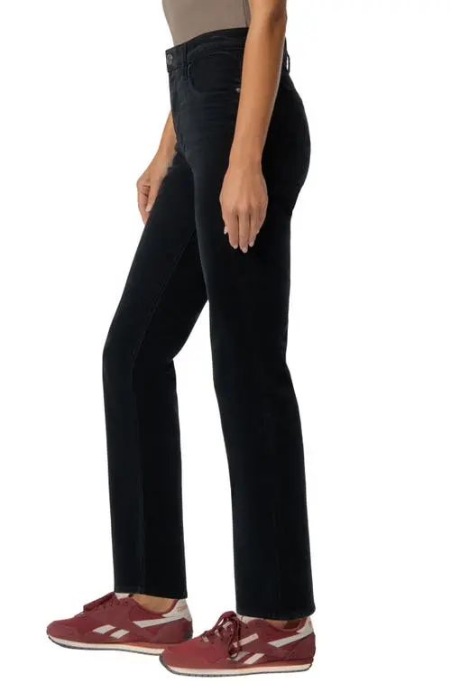 Kut From The Kloth Quinn Slim Straight Leg Corduroy Pants - Black