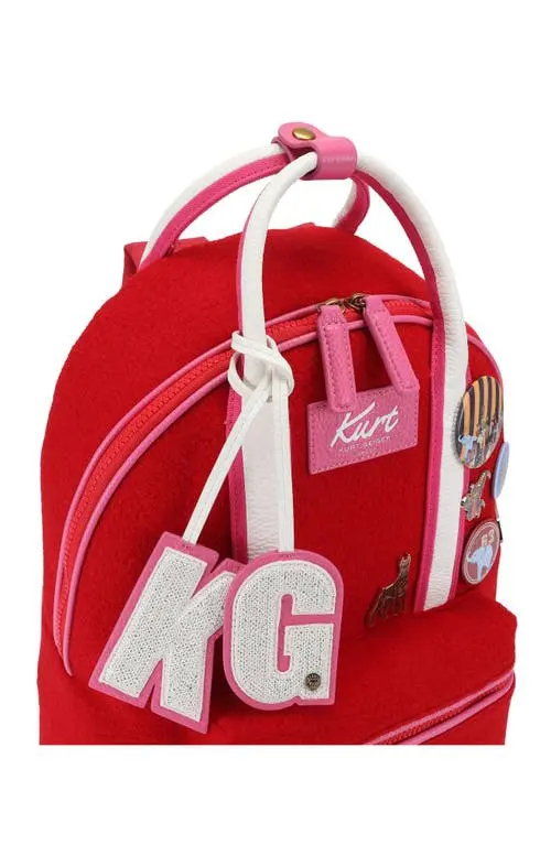 Kurt Geiger Large Southbank Wool Backpack