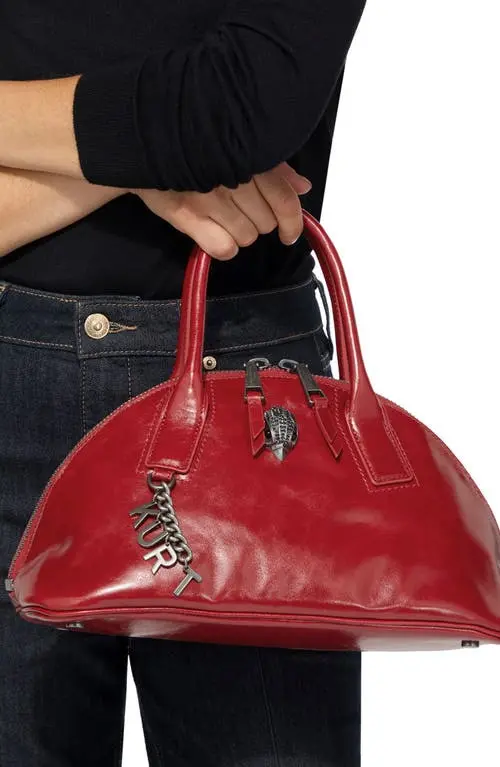 Kurt Geiger Sloane Leather Bowling Handbag