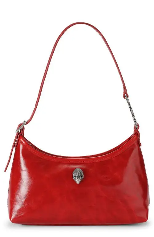 Kurt Geiger Kurt Sling Leather Shoulder Bag - Red